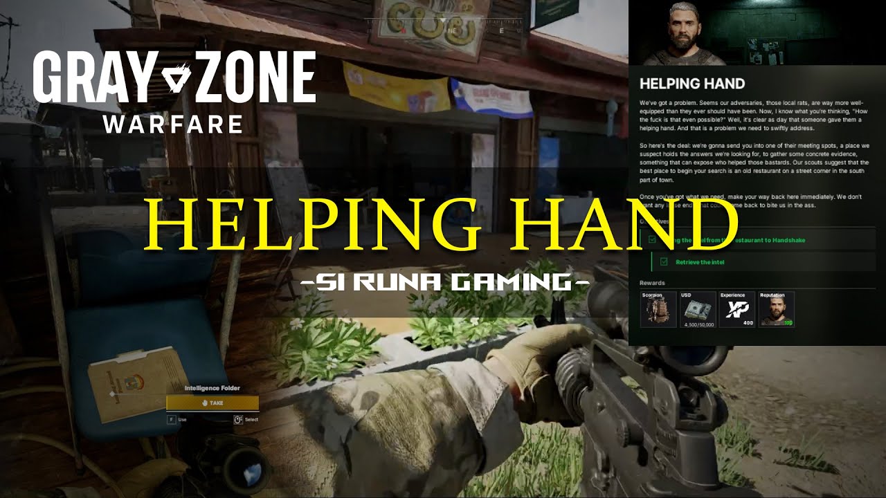 HELPING HAND - GRAY ZONE WARFARE ( MITHRAS ) - YouTube