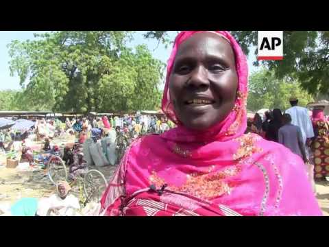 Widows and divorcees sell belongings at burgeoning market