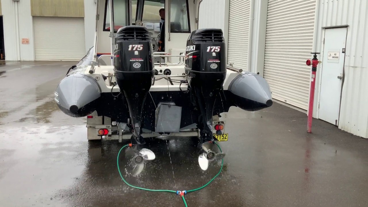 Cobia Enforcer Fibreglass Rigid Inflatable Boat - YouTube