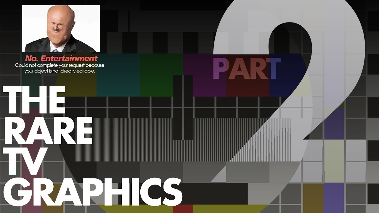 The Rare TV Graphics - Part 2. - YouTube
