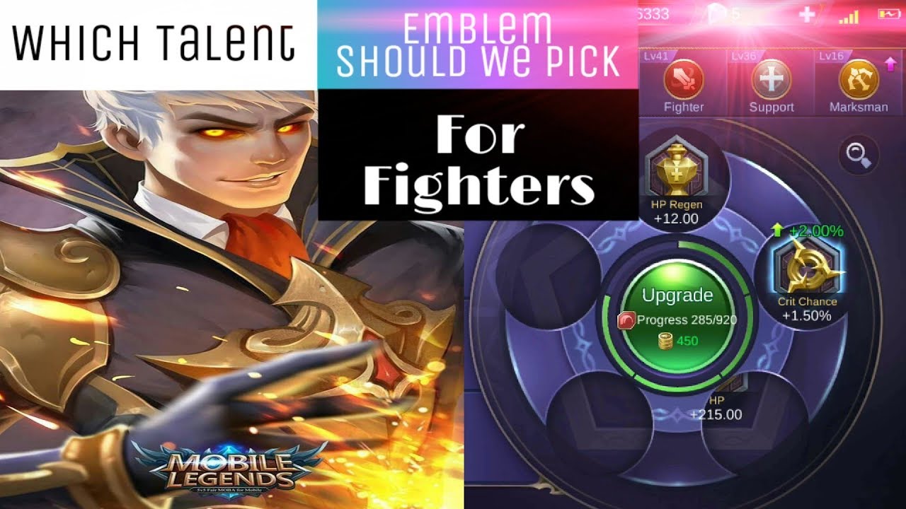 Didn't Understood The New Emblem Set?|WHICH EMBELM Talent Set to Use ...