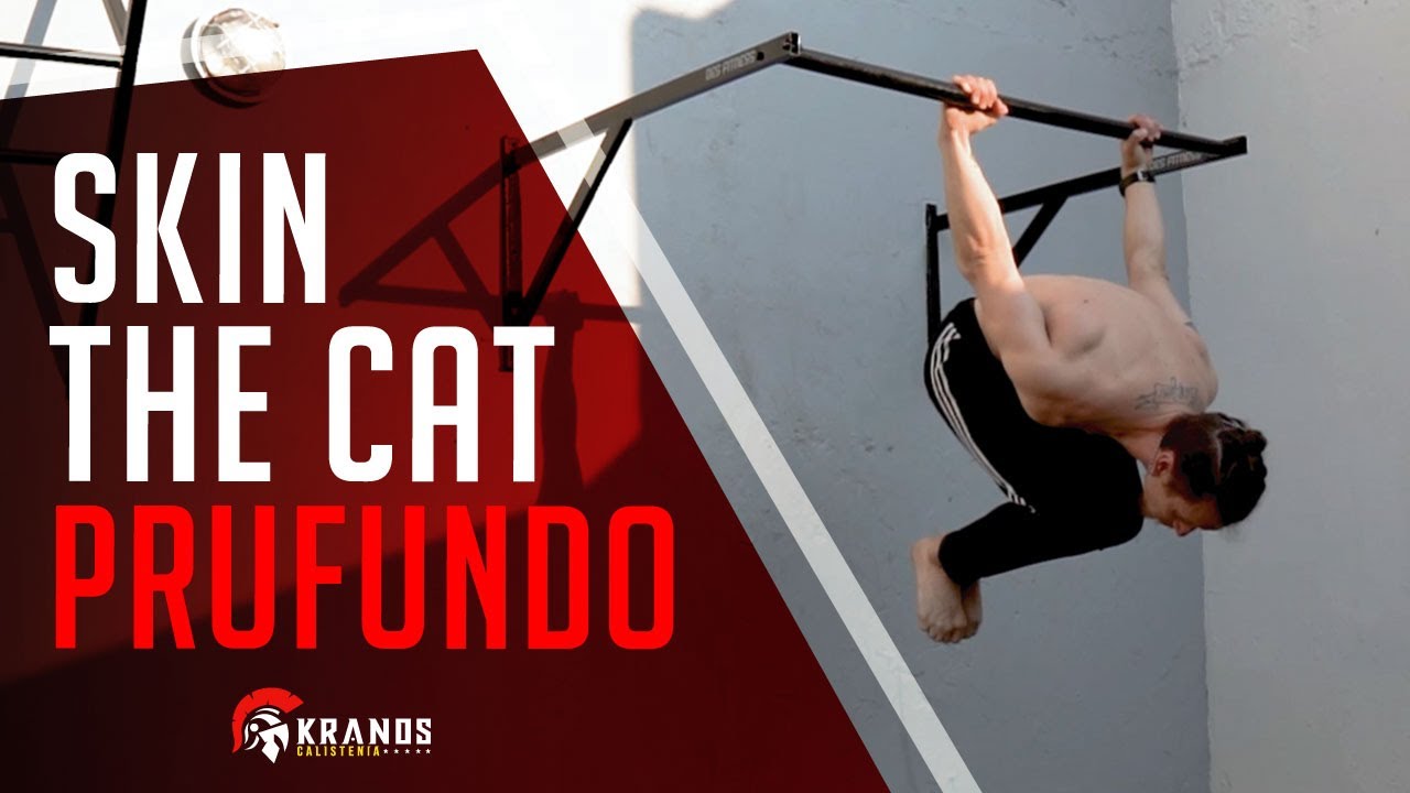 Como hacer el SKIN THE CAT PROFUNDO - CALISTENIA | Tutorial en 1 minuto ...