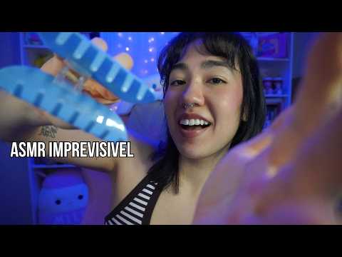 ASMR Para Quem Tem IMUNIDADE a TINGLES (CAÓTICO e SEM ROTEIRO)