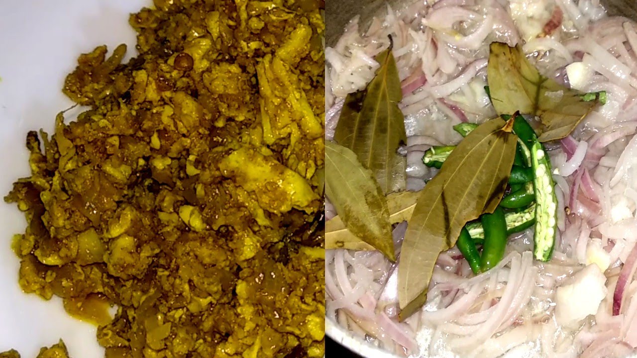 ডিমের মগজ ভুনা রেসিপি //dimer mogoj vuna recipe// - YouTube