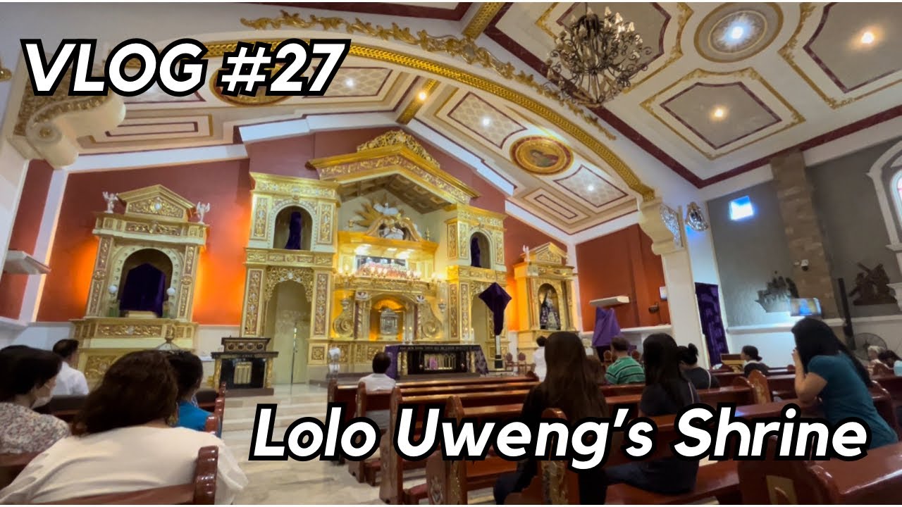 Visiting Lolo Uweng’s Shrine | Landayan Church - YouTube