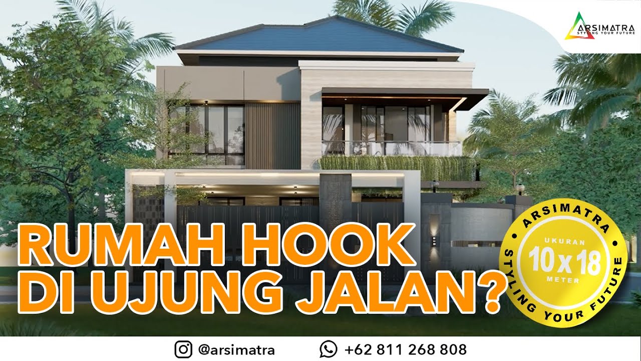 Design Rumah di Ujung Jalan - YouTube
