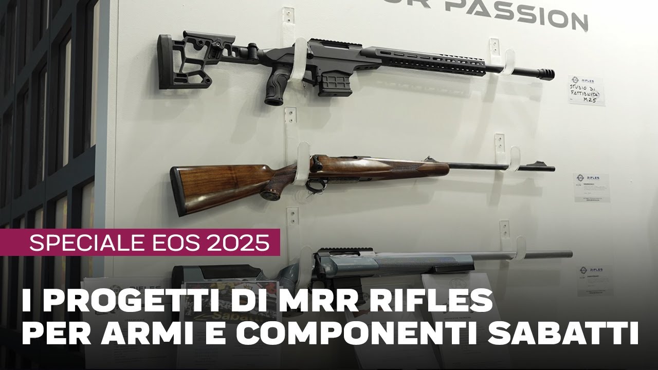 I progetti di Mrr Rifles per le armi e le componenti Sabatti - Eos 2025 ...