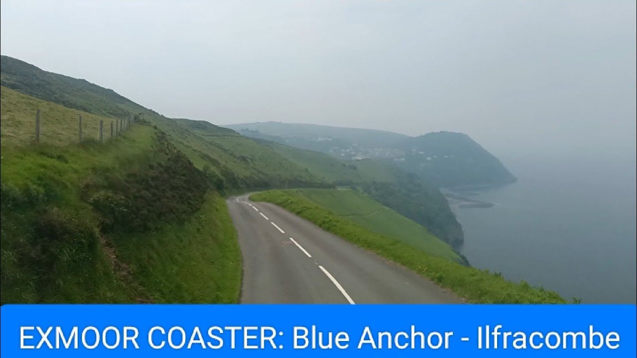 🇬🇧 BUS JOURNEY (TIMELAPSE) | First Buses of Somerset EXMOOR COASTER ...