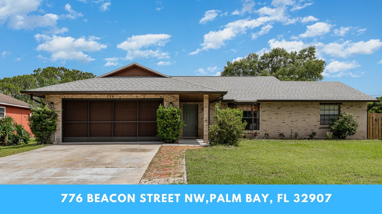 776 beacon street northwest palm bay, fl - YouTube