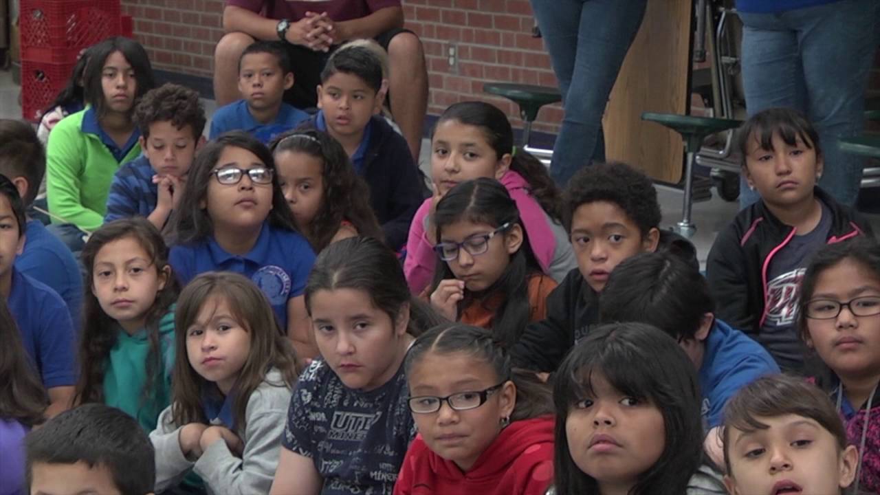 Champion boxer Jennifer Han visits Dowell Elementary - YouTube