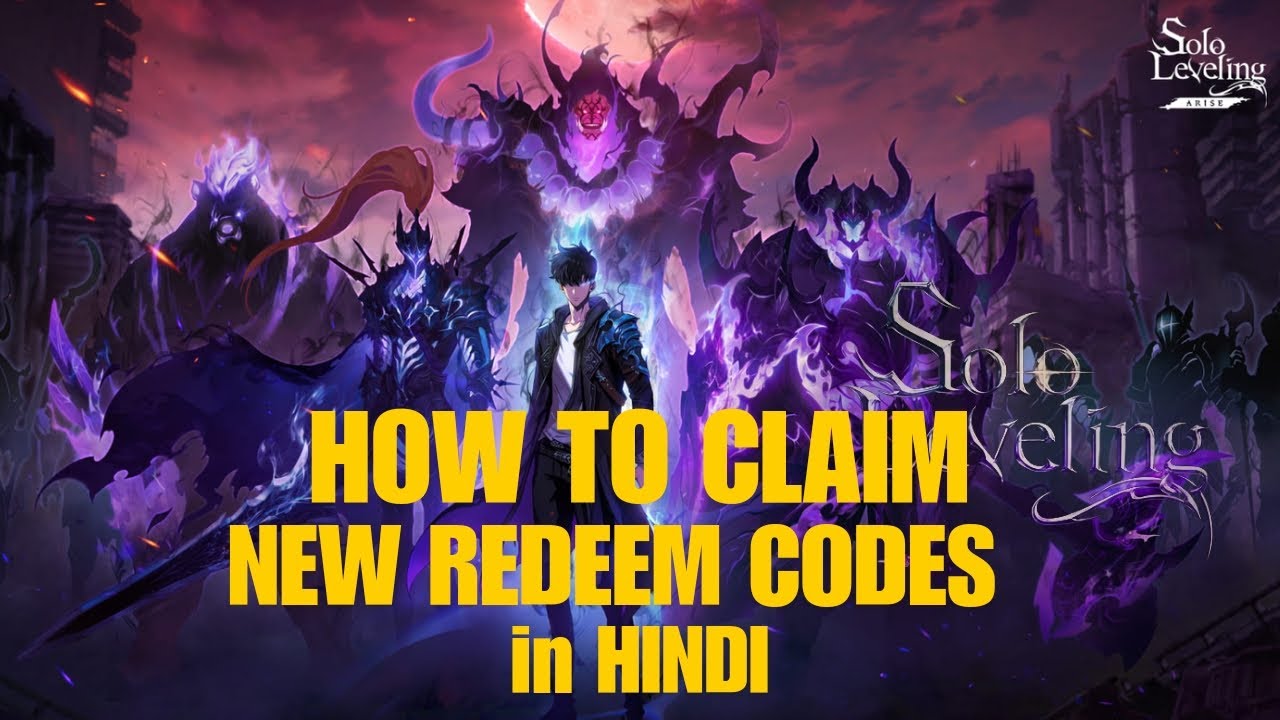 NEW REDEEM CODES- Solo Leveling Arise in HINDI || How to Claim codes in solo Leveling - YouTube