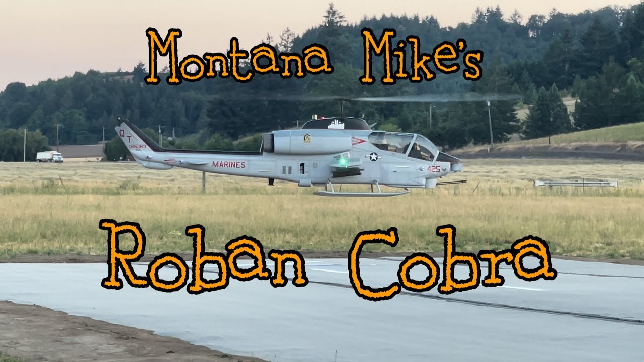 Roban Cobra test flight from Montana Mike SHP23 - YouTube
