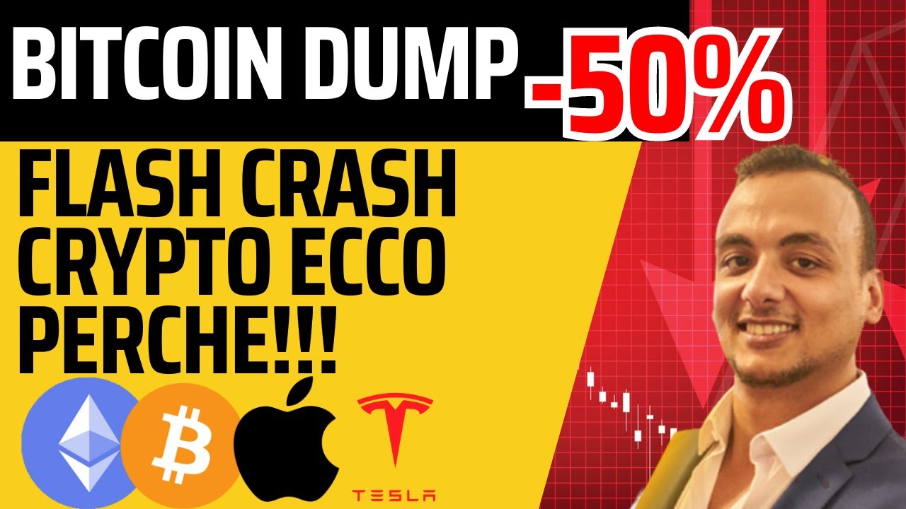 🔥CRYPTO FLASH CRASH!!!!🔥ECCO COSA SUCCEDE!!!!🔥 - YouTube