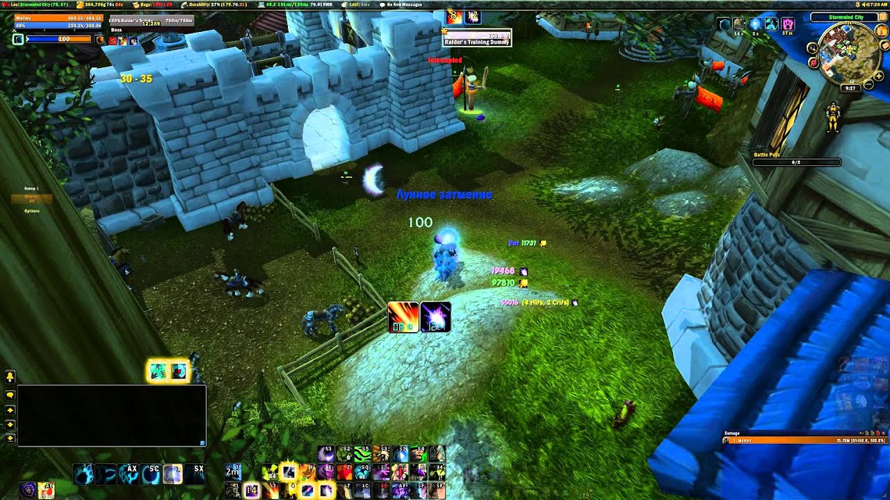 [PTR 5.3] Moonkin Rotation - Force of Nature first test. - YouTube