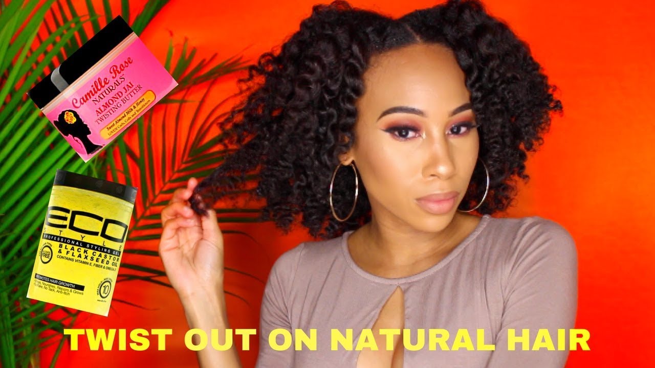 TWIST OUT ON STRETCHED 3C NATURAL HAIR | DEVON - YouTube