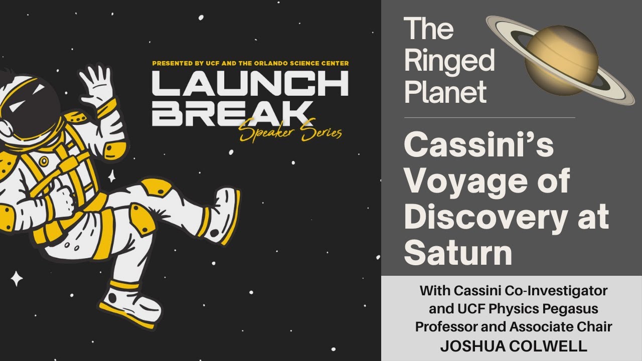 COS Launch Break: The Ringed Planet with Josh Colwell - YouTube