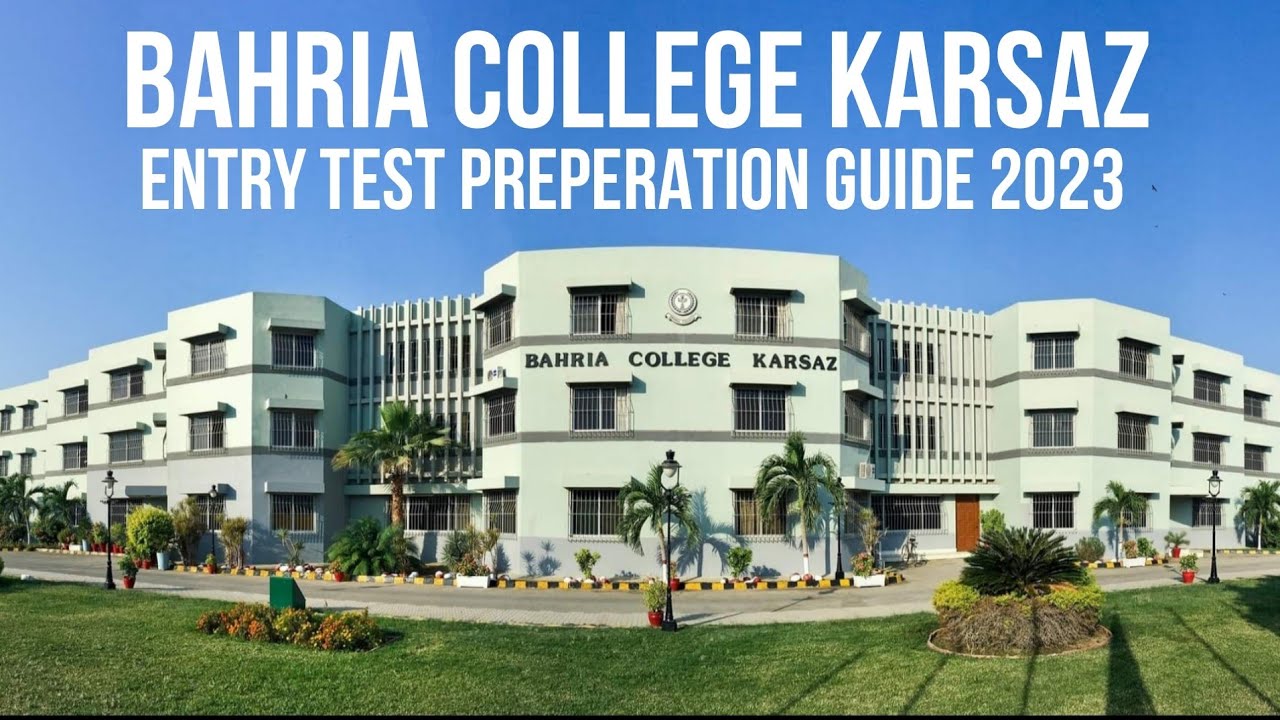 Bahria College Karsaz Admission Test Guide 2023 | Syllabus And ...