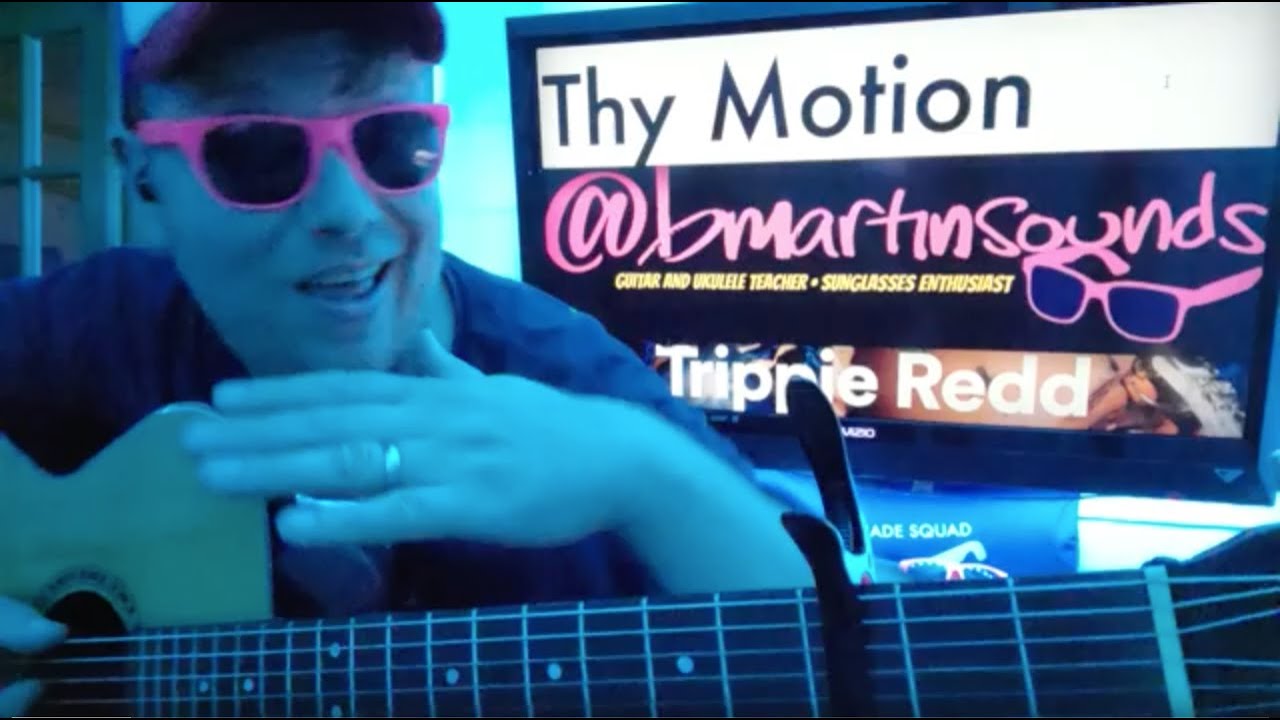 Thy Motion - Trippie Redd Guitar Tutorial (Beginner Lesson!) - YouTube