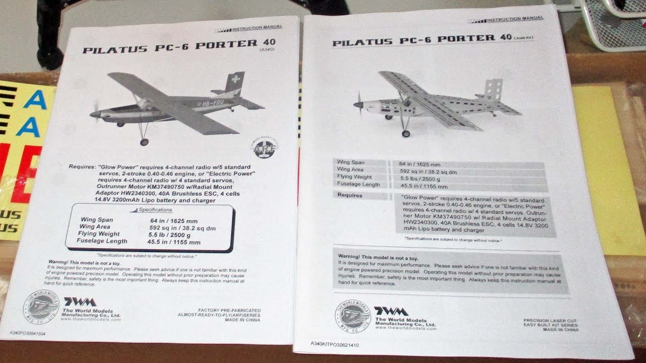 World Models Pilatus Porter P6 Kit Build Part 2 The Fuselage - YouTube
