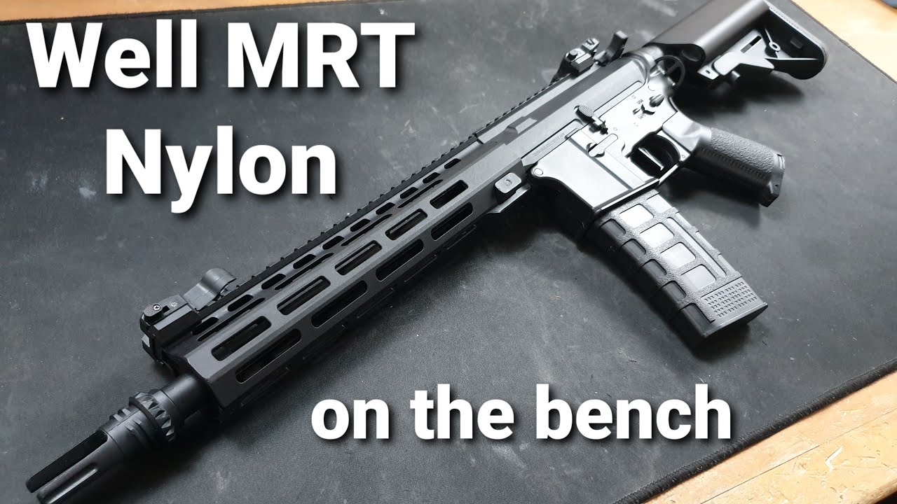 Well MRT Full Nylon AEG Gel Blaster - Disassembly & Rebuild - YouTube