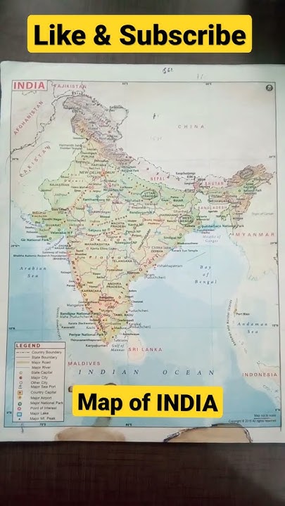 Gk shorts। Daily motivation।map of India।proper map of India।study motivation। #gkshorts# ...