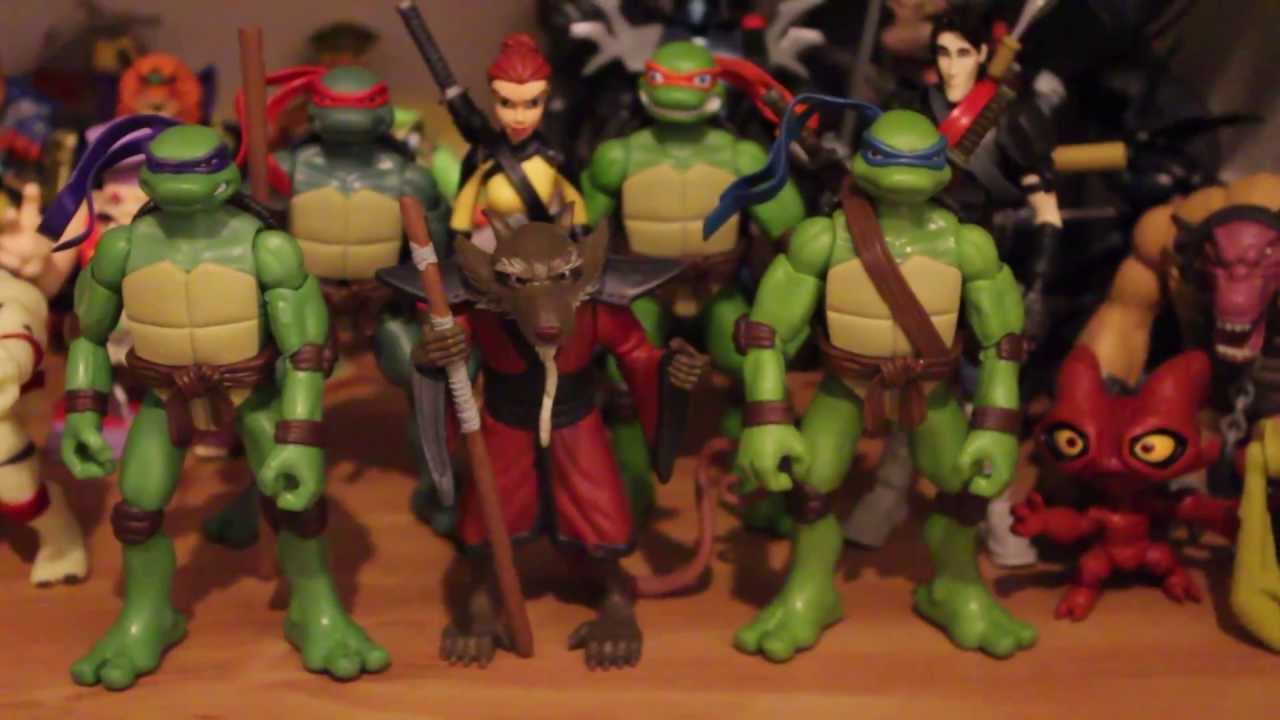 My TMNT Collection so far - Teenage Mutant Ninja Turtles - YouTube