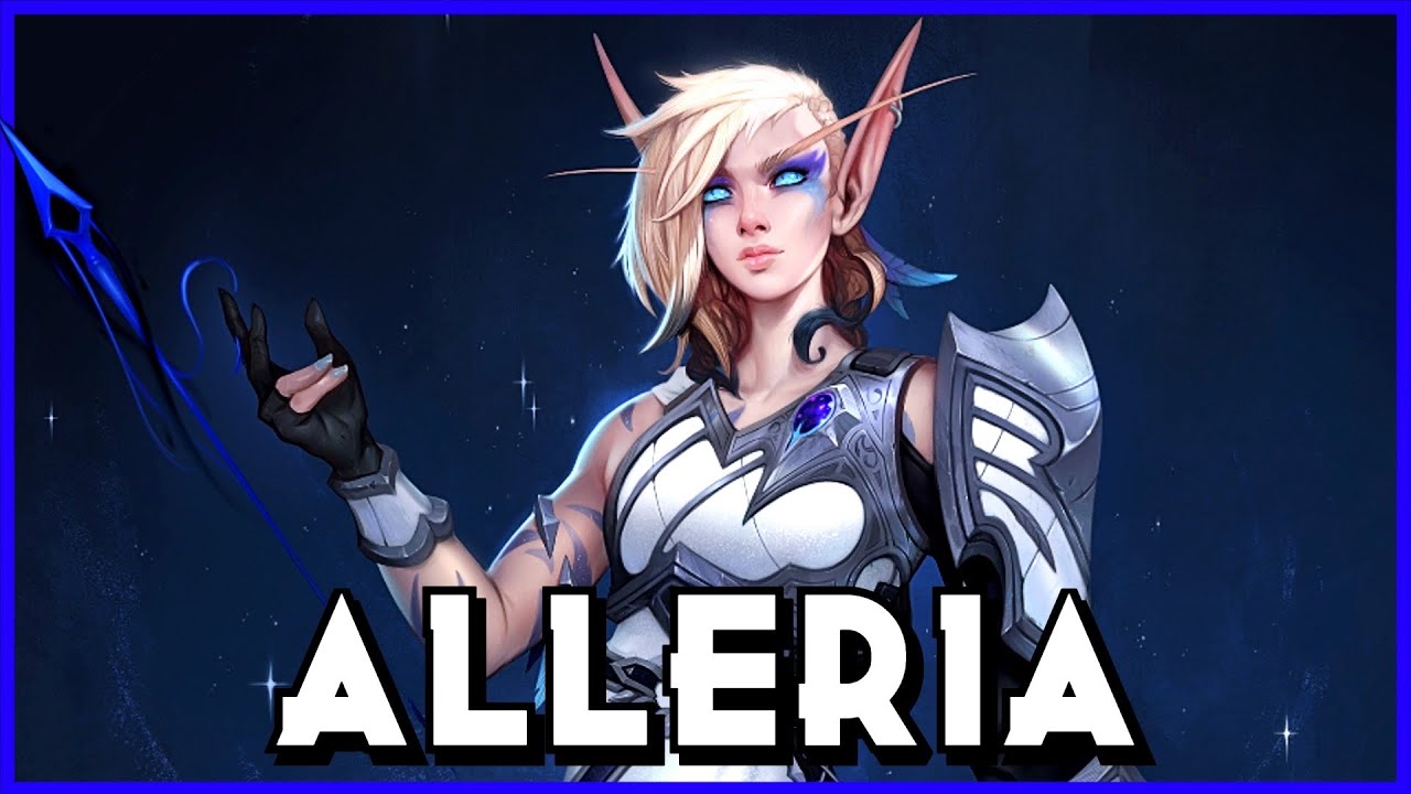 ALLERIA Brisaveloz TODA su HISTORIA | World of Warcraft - YouTube