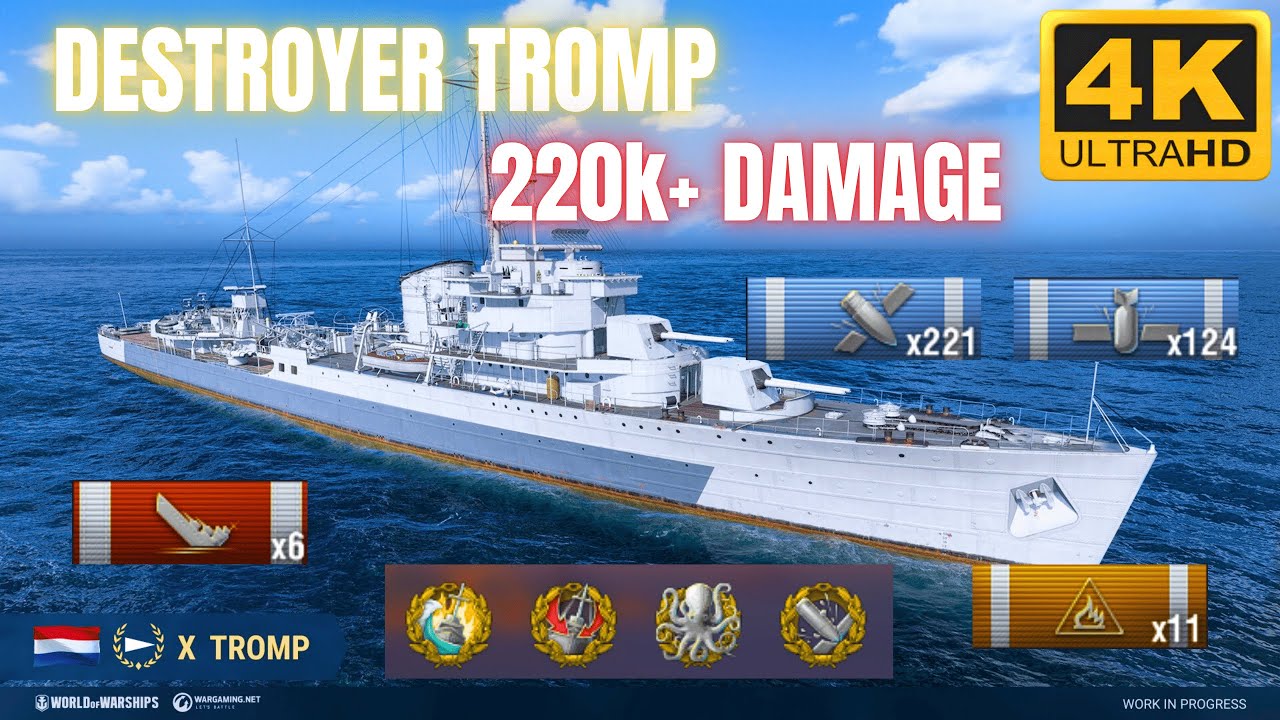 Destroyer Tromp: BEING A MENACE TO SOCEITY w/ 6 Kills & 220K+ Damage ...
