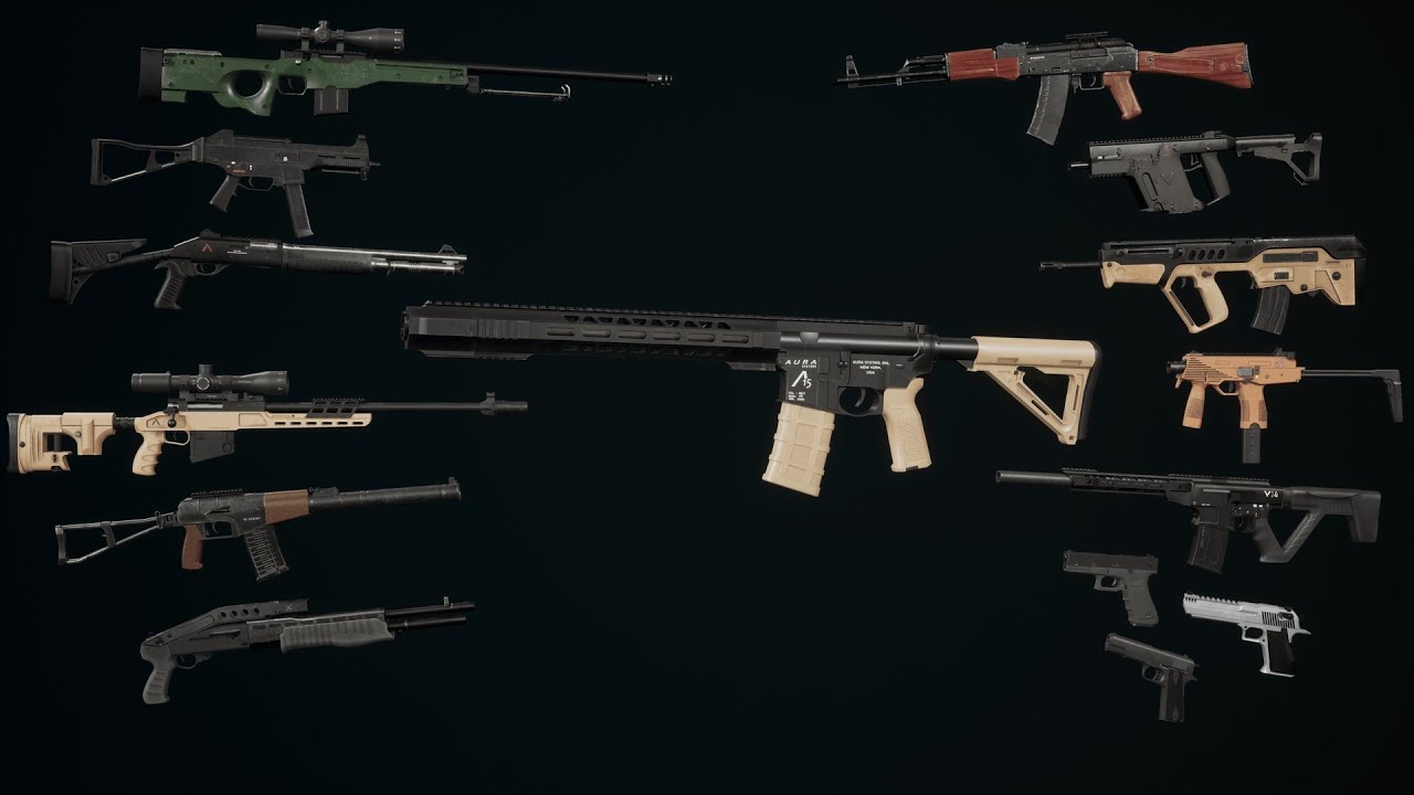 Customizable Mega Weapon Gun Pack || unreal engine - YouTube