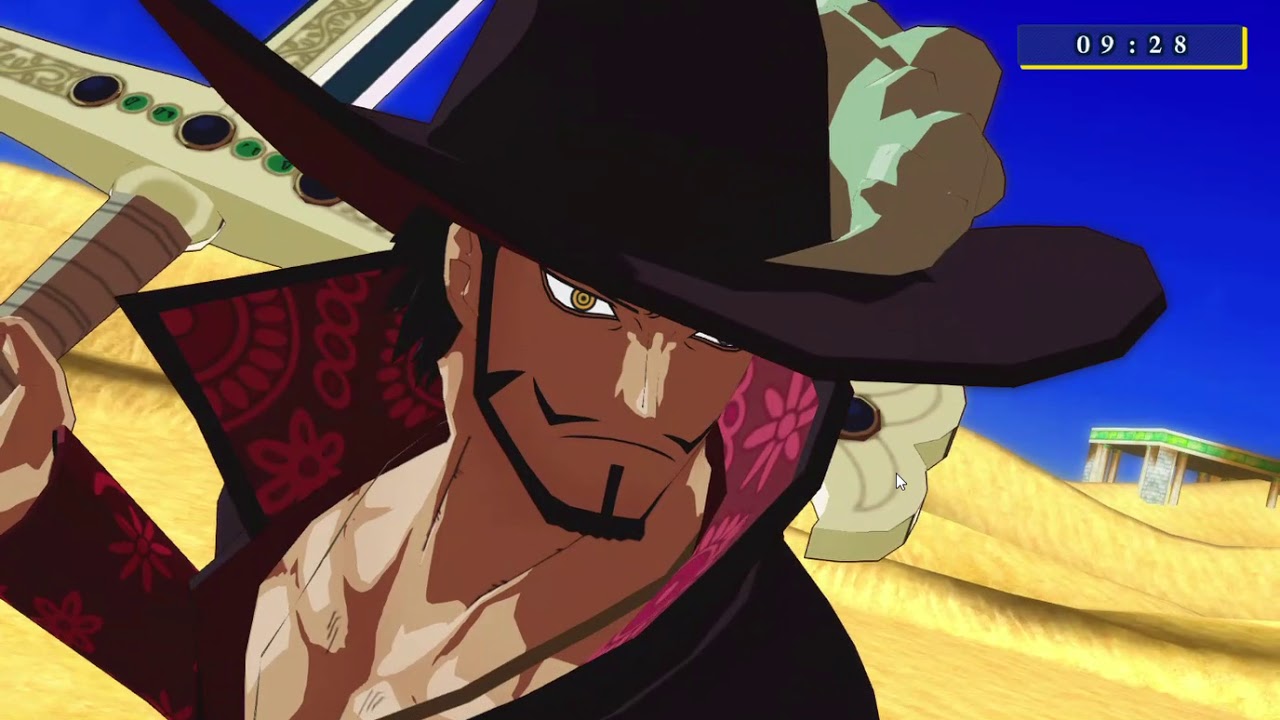 One Piece Unlimited World Red (Roronoa Zoro VS Hawk Eyes Mihawk) - YouTube