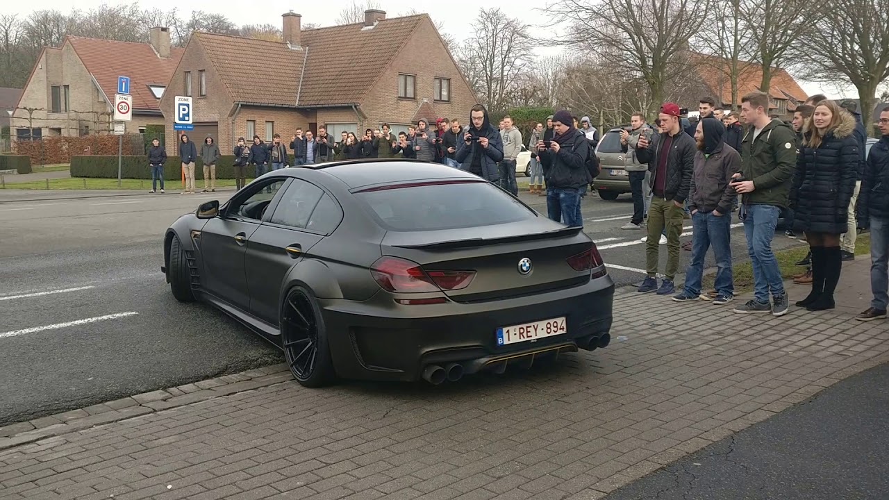 BMW 650i Prior Design exhaust sound - YouTube