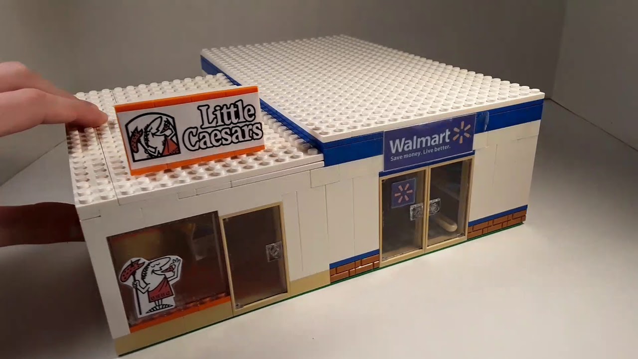 Lego Little Caesars & Walmart - YouTube