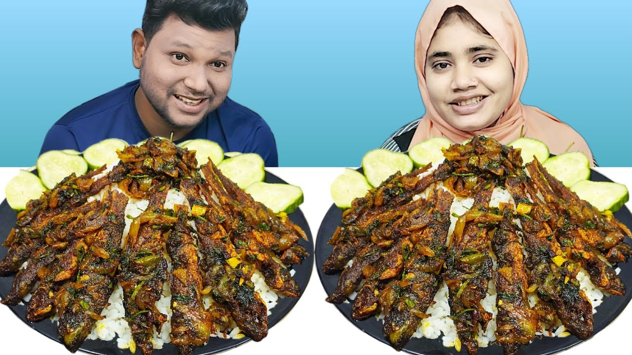 Spicy Fish And Rice Eating Challenge, Fish With Rice Eating Competition ...