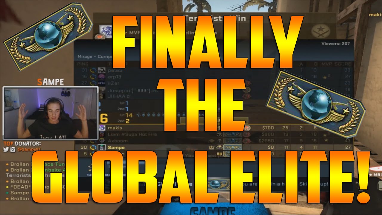 Finally THE GLOBAL ELITE! - YouTube
