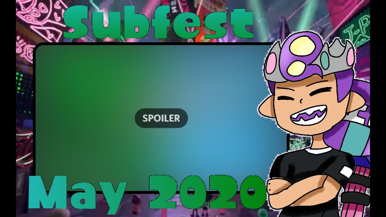 May 2020 Subfest Announcement | Splatoon 2 Custom Splatfest - YouTube