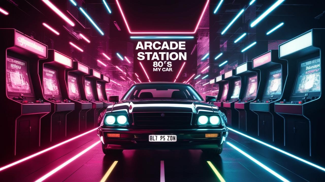 Arcade Station 80's with My Car | Synthwave | Retrowave - YouTube