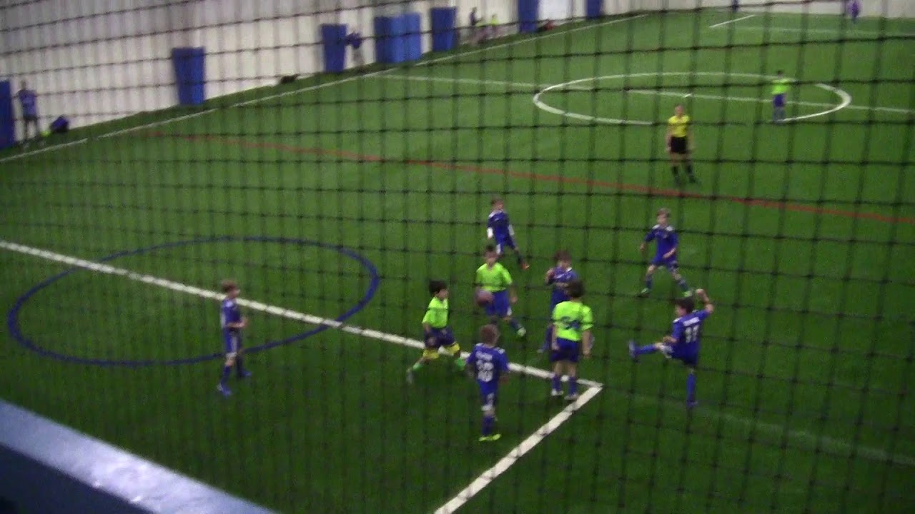 JVBS v OSSC Sebastion ball to face - YouTube