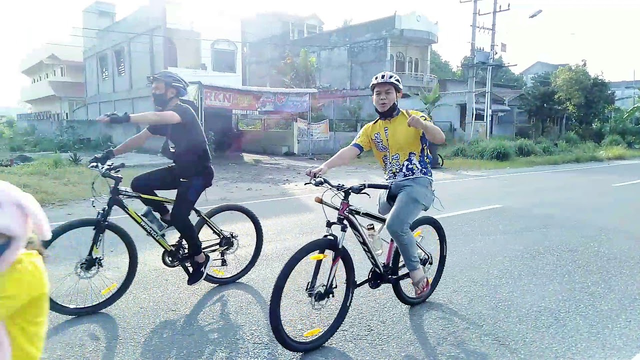 Goes Sepeda Keliling Sumatera Utara Klub ATOZ MEDAN - YouTube