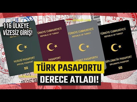Türk Pasaportu Basamak Yükseldi, Singapur Dünyanın En Güçlü Pasaportuna Sahip Ülke Oldu!