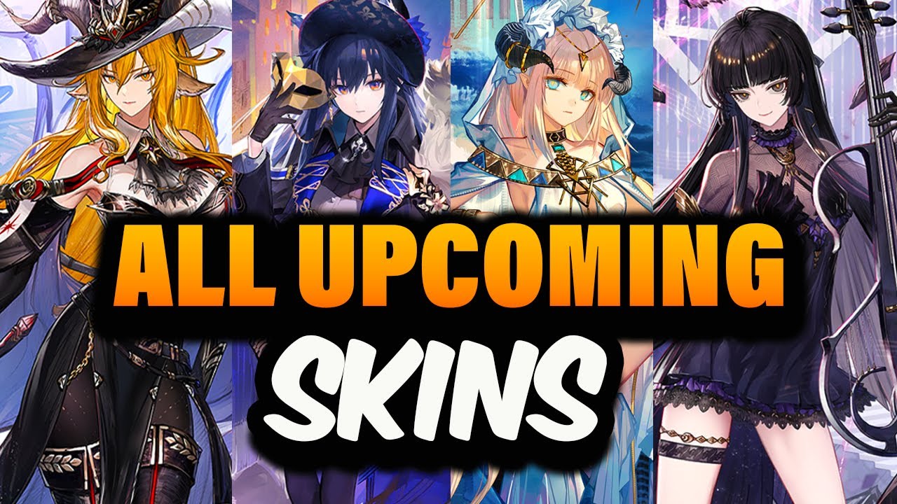 Arknights Global Skins Roadmap: Upcoming New & Rerun Skins! - YouTube
