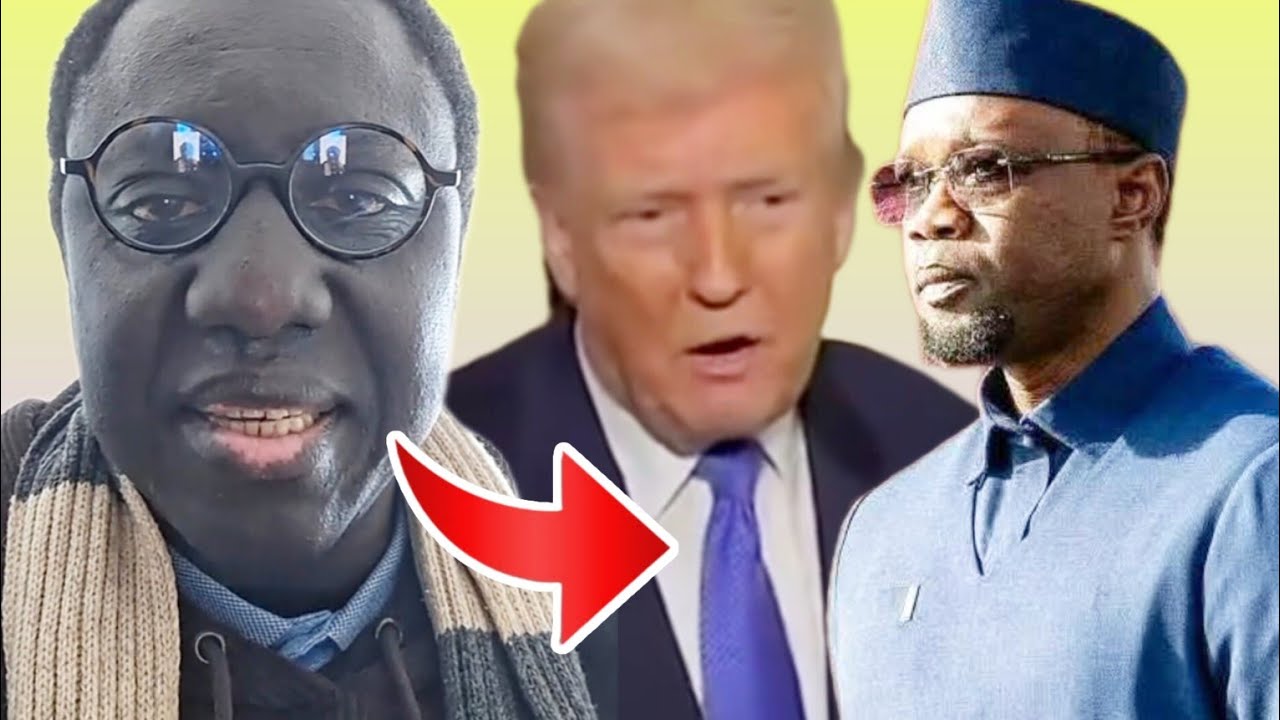 Siré Sy Ousmane Sonko et Donald Trump son égal. Sonko moye Donald Trump - YouTube