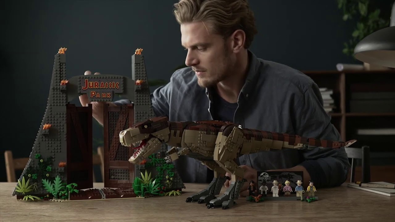 LEGO 75936 Jurassic Park: T. rex Rampage - LEGO Jurassic World - YouTube