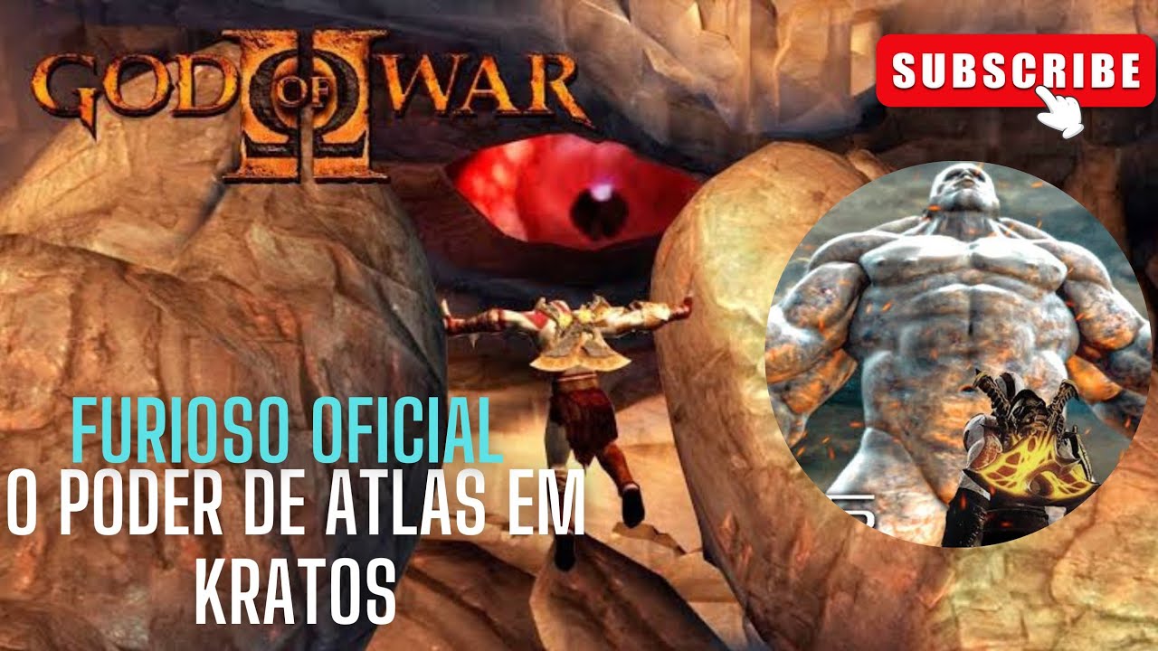 GOD OF WAR O PODER DE ATLAS O TITÃ. - YouTube
