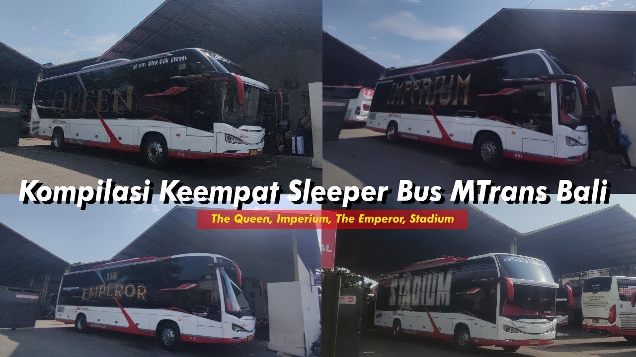 Review, Jadwal Keberangkatan, Rute dan Jenis Sleeper Bus MTrans Bali ke ...