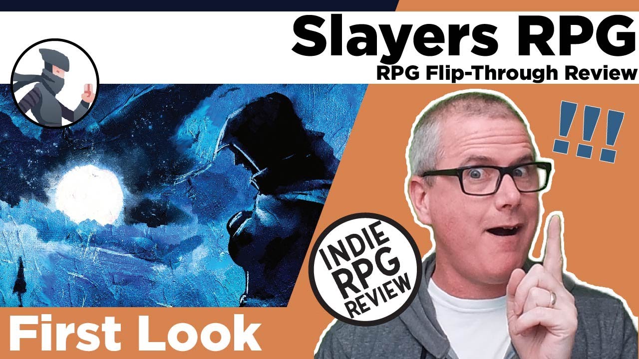 SLAYERS RPG - First Look and Review - YouTube