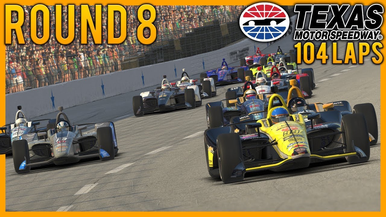 BACK HOME! | IORL IndyCar Series Round 8 of 12 at Texas Motor Speedway ...