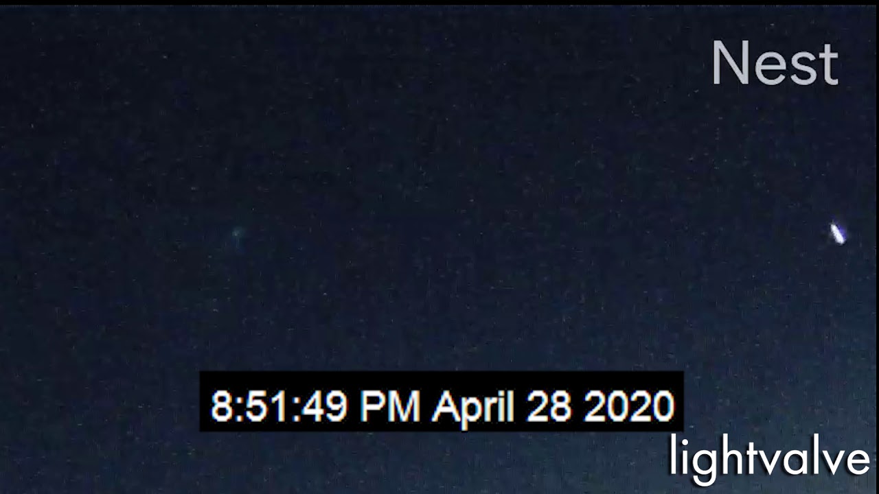 AMS #2028-2020 Fireball Meteor Seen From Los Angeles - YouTube