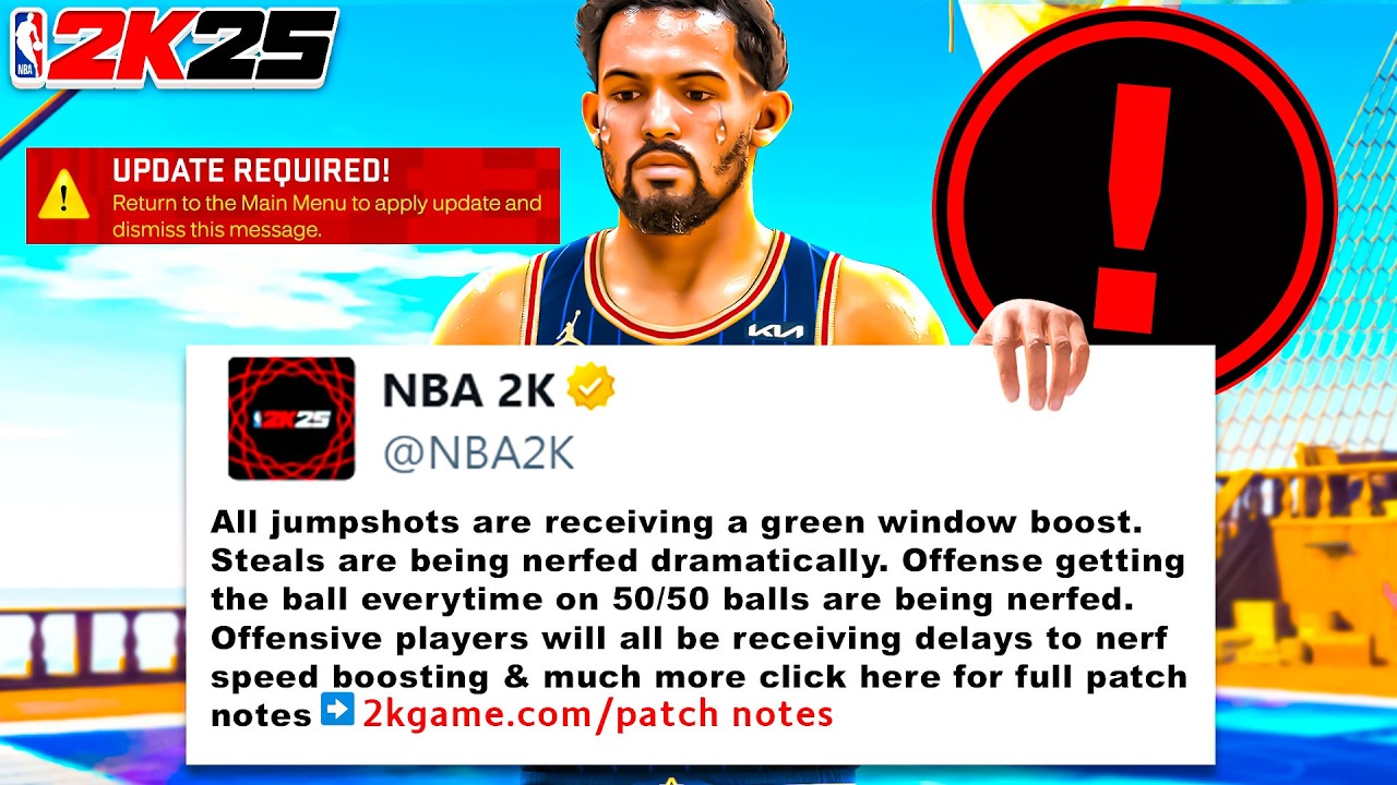 NBA 2K25 SHOOTING PATCH 3 UPDATE Proves Mike Wang Doesn’t CARE! Patch ...