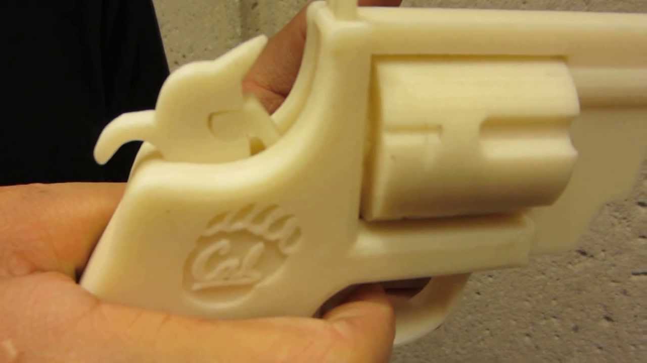 ME122 FDM Project - 3D Printed Revolver - YouTube