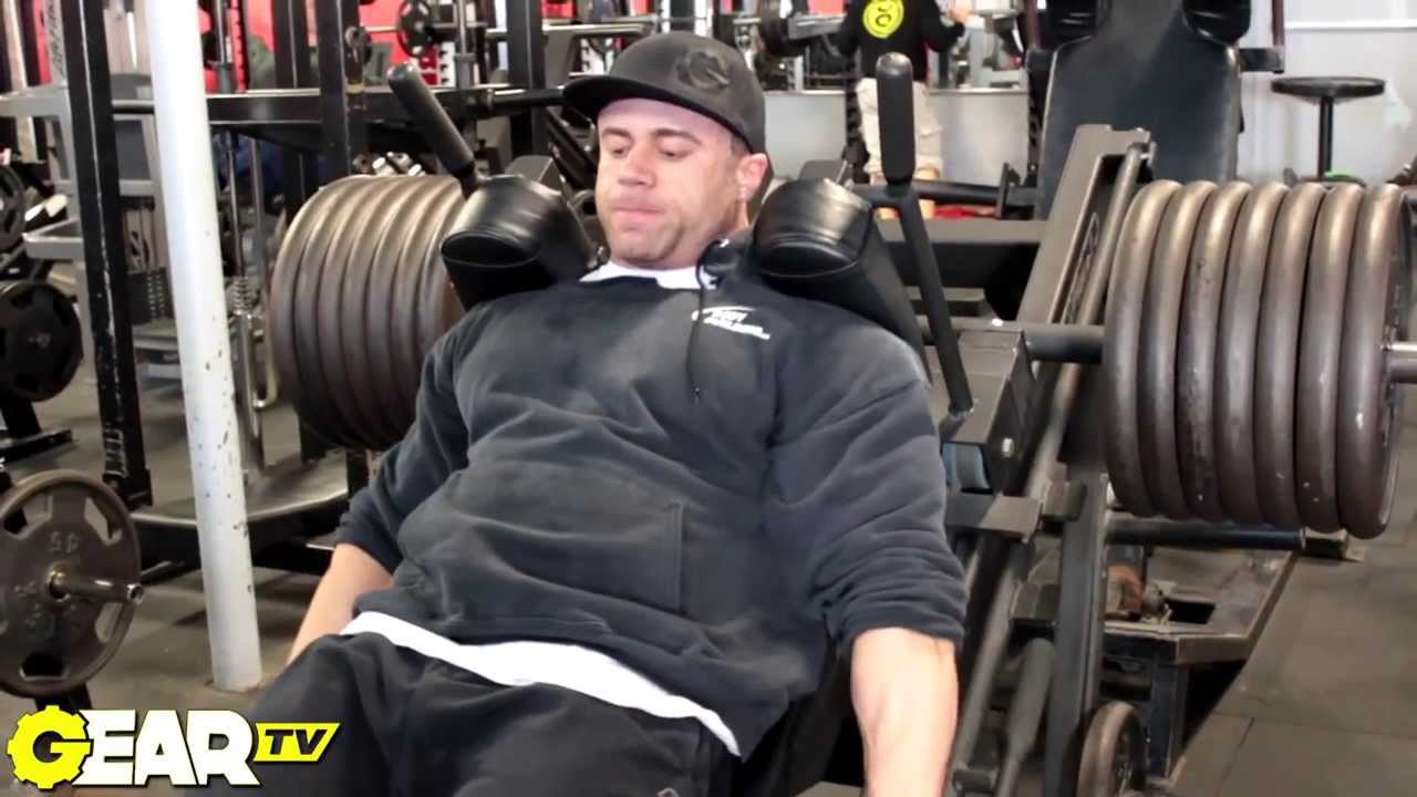 Aaron Clark Trains Legs 3 Weeks Out from the Arnold Classic 2014 - YouTube